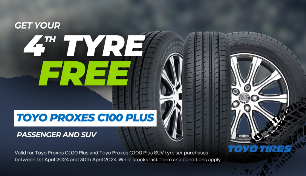 🔥 April SALE 💥 Get Your 4th Tyre FREE | Budget Tyre Outlet